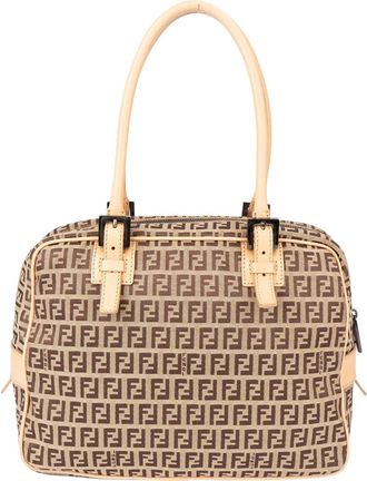 Fendi Crossbody Bags - Fendi FF Monogram Zucca Handbag - Gr. unisize - in Braun - f&uuml;r Damen