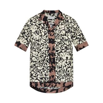 Dries Van Noten Homme, Chemises, Noir, Taille: M Carltone Shirt