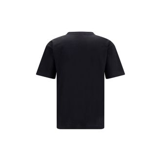 Valentino Mens Black Cotton T-Shirt