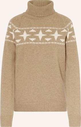 8848 Altitude Rollkragenpullover Sage Aus Merinowolle beige