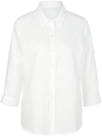 Peter Hahn Bluse Peter Hahn weiss