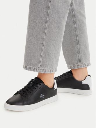 Calvin Klein Sneakers Low Pro Cups Lth Ml HW0HW03146 Schwarz