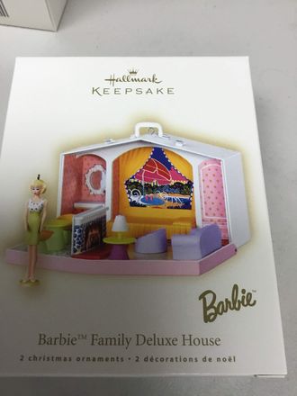 Hallmark Barbie Deluxe-Haus 2007 Hallmark Andenken Ornament qxi7267
