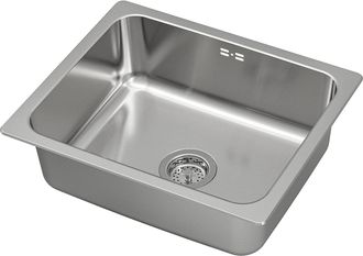 IKEA HILLESJÖN Einbauspüle, 1 Becken