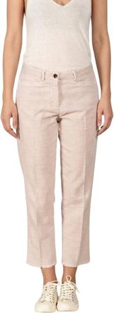 Mason's Femme, Pantalons, Rose, Taille: 42 FR Pantalon Chino Carotte New York