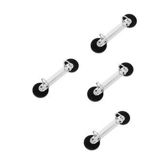 DOITOOL 4 St&uuml;ck Magnetischer Ringordner mit Starkem Eisensystem f&uuml;r Scrapbooking und Lose Blattsammlung Gro&szlig;er Stauraum Robustes Design Geeignet f&uuml;r B&uuml;ro Schu