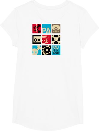 Paul Frank Julius Skull & Crossbones Musik Pop-Art T-Shirt