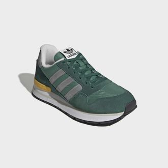 adidas Sneaker ADIDAS ORIGINALS ZX 500 RS, Herren, Gr. 42,5, gr&uuml;n (blanch gr&uuml;n, silber metallic, collegiate gr&uuml;n), Synthetik, Textil, Schuhe Sneaker, Topsell