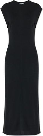 Ami Femme, Robes, Noir, Taille: 38 FR Robe sans Manches