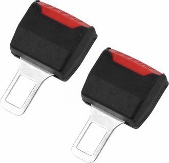 Generic PKW/LKW Gurtadapter-Set Teil 2 - Anschluss for Warndeaktivierung und Universalverlängerung(001 2pc~Black)
