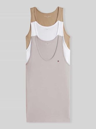 Tommy Hilfiger Regular Fit Tanktops aus reiner Baumwolle im 3-er-Pack