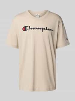 Champion T-Shirt mit Logo und Rundhalsausschnitt