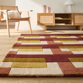 La Redoute Interieurs Tapis Laine Asian Retro