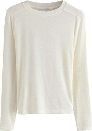 Next Langarmshirt 3er-Pack Langarm-Rundhalsoberteile mit Lyocell (3-tlg)