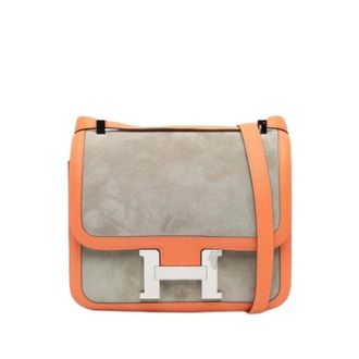 Herm&egrave;s Sac bandouli&egrave;re Constance Pre-owned - Femme - Pre-owned - Multicolore - Taille: ONE Size