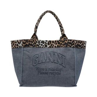 Ganni Femme, Sacs, Bleu, Taille: ONE Size Bolso