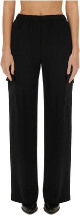 Aspesi Femme, Pantalons, Noir, Taille: 36 FR Pantalon Large