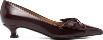 Isabel Ferranti escarpins à détail de noeud 40 mm - Violet