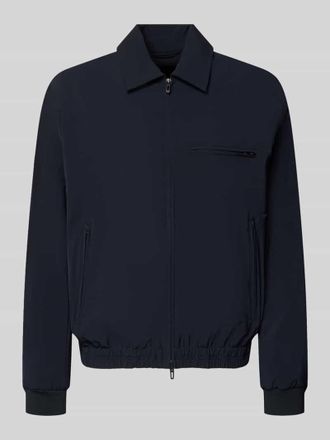 Emporio Armani Regular Fit Bomberjacke mit Rei&szlig;verschlusstaschen