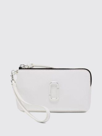 Marc Jacobs Pochette de poignet The Snapshot en cuir avec logo Double J