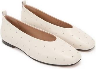 Geox Ballerines en cuir m&eacute;lang&eacute;