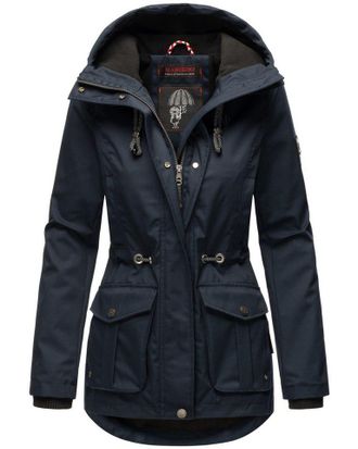 Marikoo Outdoorjacke mit verstellbarer Kapuze