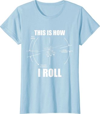 The Salty Veteran This Is How I Roll CH53 Helikopter Pilot Super Hengst T-Shirt