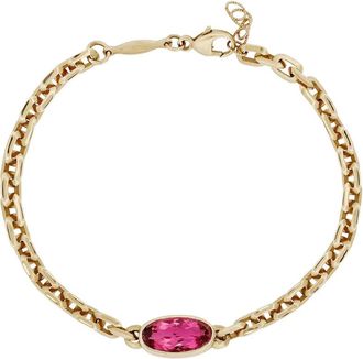 Jacquie Aiche bracelet en or 14ct serti de tourmaline