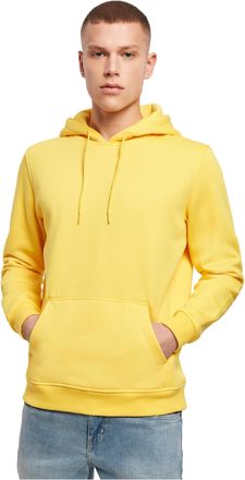 Build Your Brand Herren Kapuzenpullover Heavy Hoody, lässiger Hoodie für Männer, 3XL, Taxi Yellow