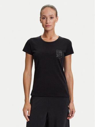 Liu Jo T-Shirt TF5287 JS923 Schwarz Regular Fit