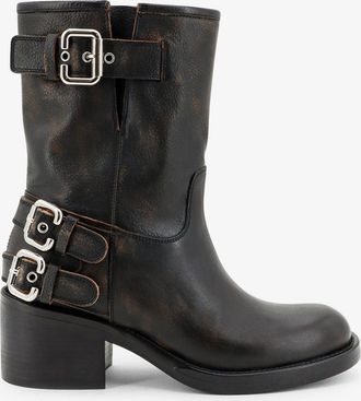 Chlo&eacute; Dakota calfskin boots - CHLOE - gender_Woman