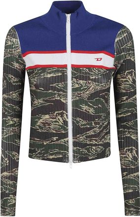 Diesel Pull Col Rond - Vert Foncé