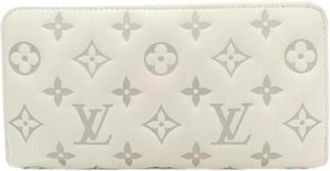 Louis Vuitton Portefeuille Long Pre-owned (bi-pli) - Femme - Pre-owned - Beige - Taille: ONE Size