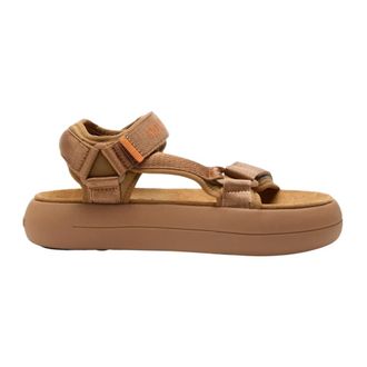 Moon Boot Shearling Sandal - - Shoes - unisex - Braun - 39 EU