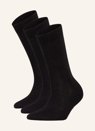 Falke 3er-Pack Socken Family schwarz