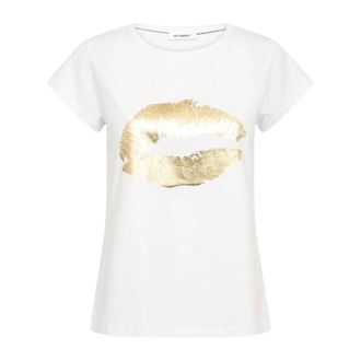 Co'Couture Femme, Tops, Blanc, Taille: 36 FR T-Chemises