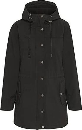 Kaffe Womens Jacket Hooded Long Sleeves