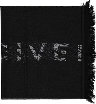 Givenchy &Eacute;charpe &agrave; logo en laine Givenchy