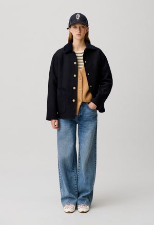 Claudie Pierlot Manteau droit court laine