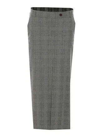 Pinko Jupe Midi - Gris