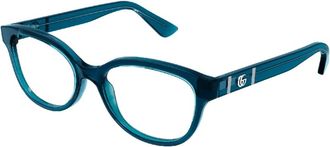 Gucci Cat-Eye Runde Sonnenbrille - - Accessories - unisex - Blau - ONE SIZE