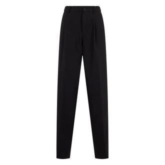 Slowear Slowear - Pantalon taille haute en tissu technique - Homme - Pantalons - Noir - Taille: M