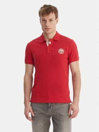 Napapijri Poloshirt E-Clanis NP0A4ID3 Rot Regular Fit
