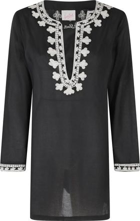 MC2 Saint Barth Femme, Blouses et Chemises, Noir, Taille: 38 FR Kaftano