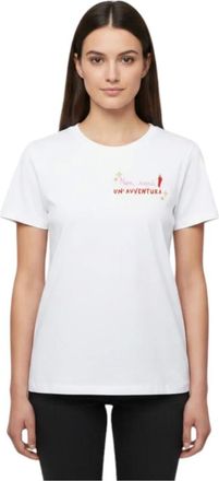 MC2 Saint Barth Femme, Tops, Blanc, Taille: 42 FR T-shirt Emilie en coton