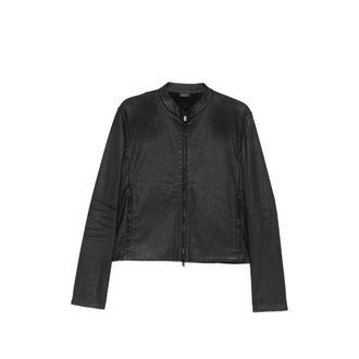 Gucci Zip-up Band-collar Jacket