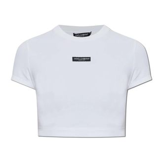 Dolce & Gabbana T-Shirts - - Tops - Damen - Wei&szlig; - L