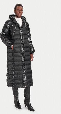 Liu Jo Daunenjacke TF5002 T9804 Schwarz Regular Fit