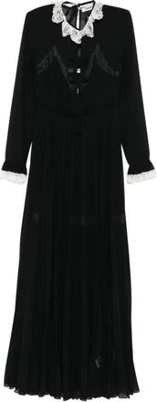 Vivetta Vivetta, Femme, Robes, Noir, Taille: 40 FR Maxi Dress