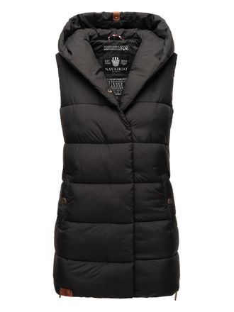 Navahoo Damen Steppweste Madilynaa - Lang & Gefüttert